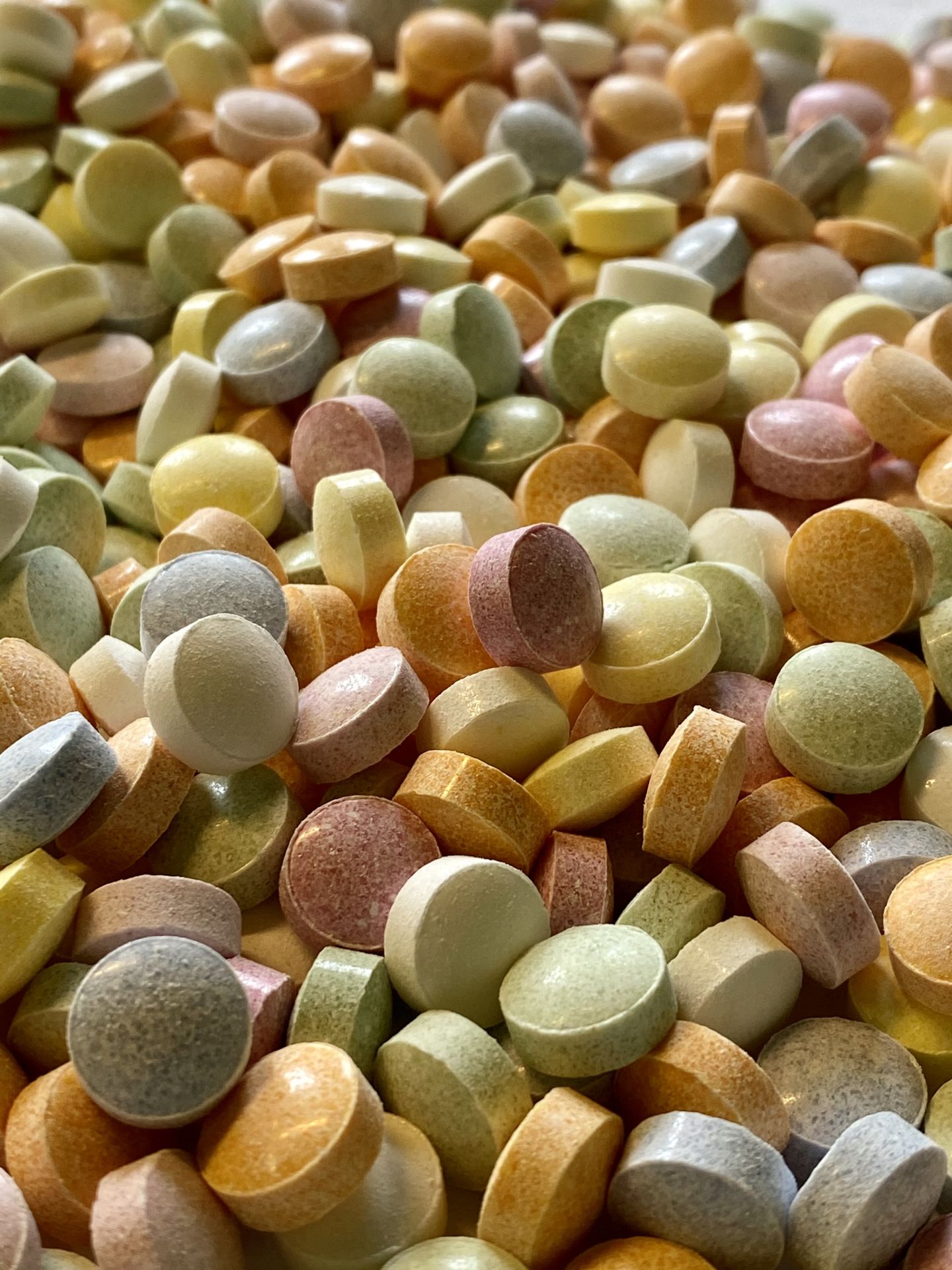 Compressed candy - Mocca